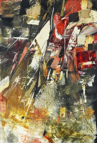 José Joya | Space Transfiguration (1959) | MutualArt