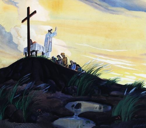 Cesar Legaspi | First Mass of Limasawa (1967) | MutualArt