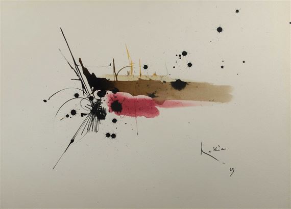 Georges Mathieu | Composition (1963) | MutualArt