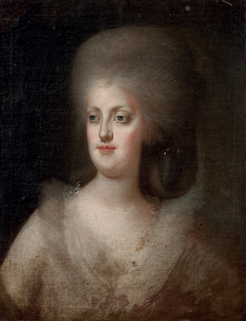 Camillo Landini | Portrait de Marie-Caroline d'Autriche (1752-1814 ...