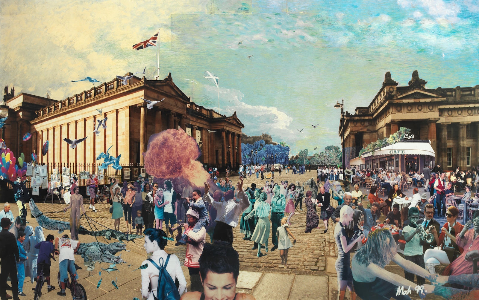 David Mach | 36 Views of Edinburgh Castle: Edinburgh Festival | MutualArt