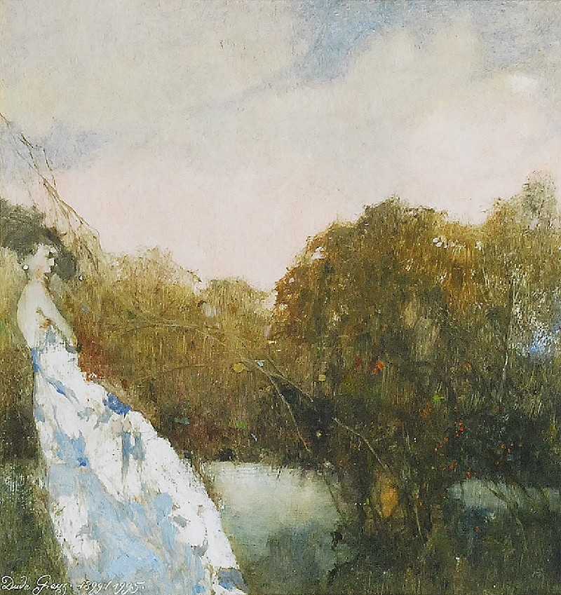 Jerzy Duda-Gracz | Obraz, Wieś Kamion - Biała Dama (1899 - 1995 ...