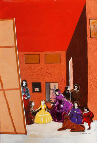 Virgilio “Pandy” Aviado | Homenaje A Diego - Las Meninas (2010) | MutualArt