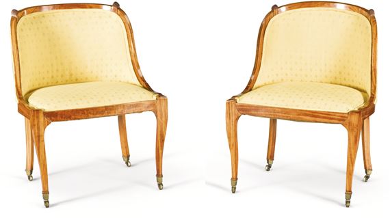 Arthur Heygate Mackmurdo | Pair of Chairs for the Century Guild | MutualArt