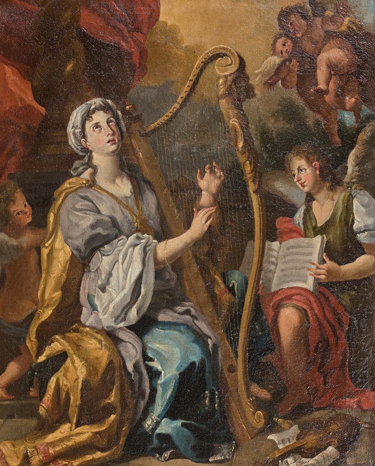 Francesco Solimena | Santa Cecilia | MutualArt