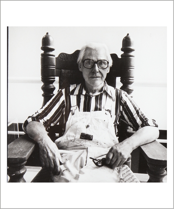 Marc Trivier | Portrait de willem de Kooning | MutualArt
