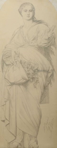 Jean-Léon Gérôme | Figure allégorique | MutualArt