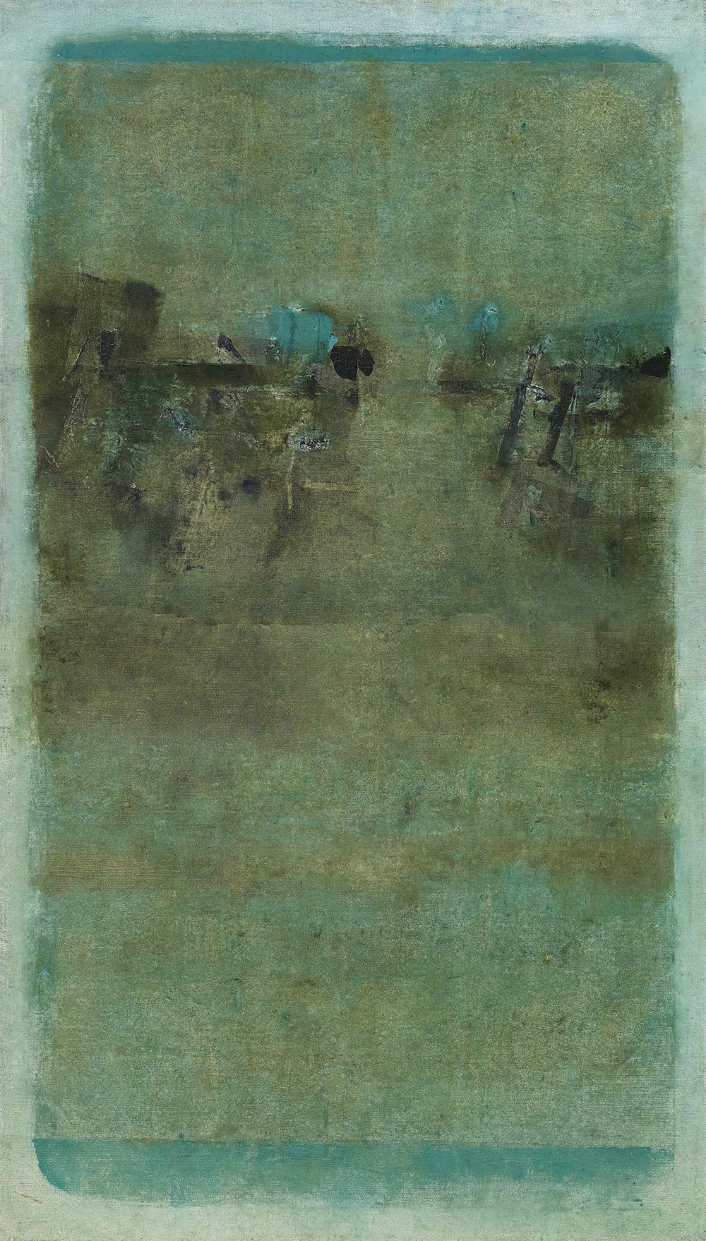 Vasudeo S. Gaitonde | Untitled (1968) | MutualArt