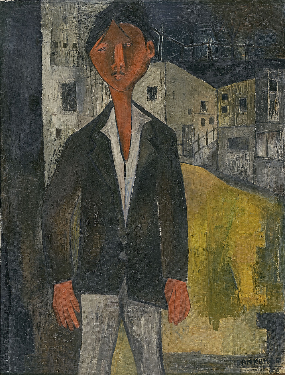 Ram Kumar | Jeune Etudiant (1958) | MutualArt