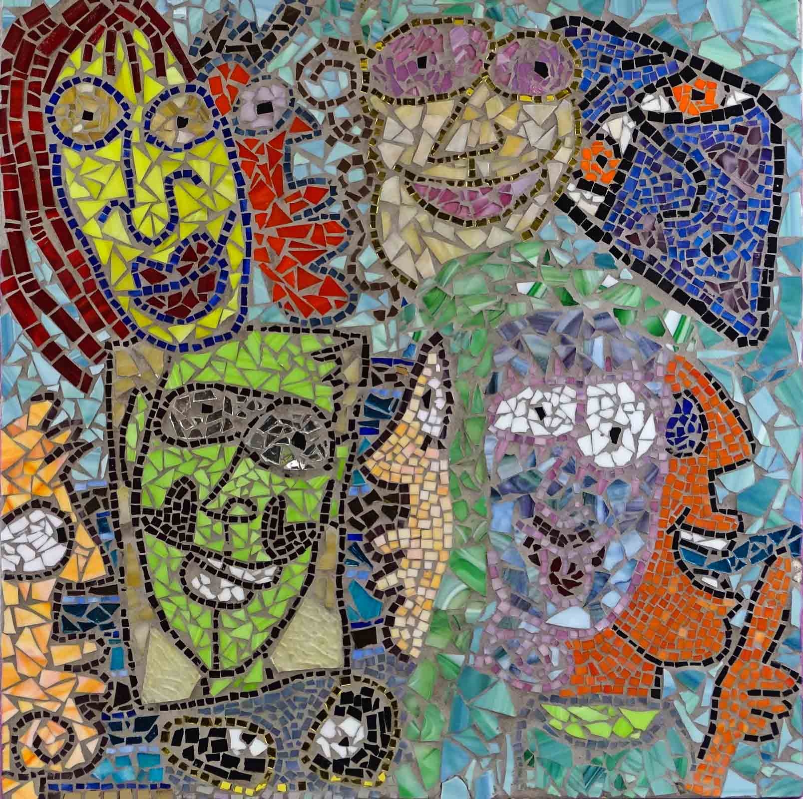 James Rizzi | Funny Faces (2001) | MutualArt