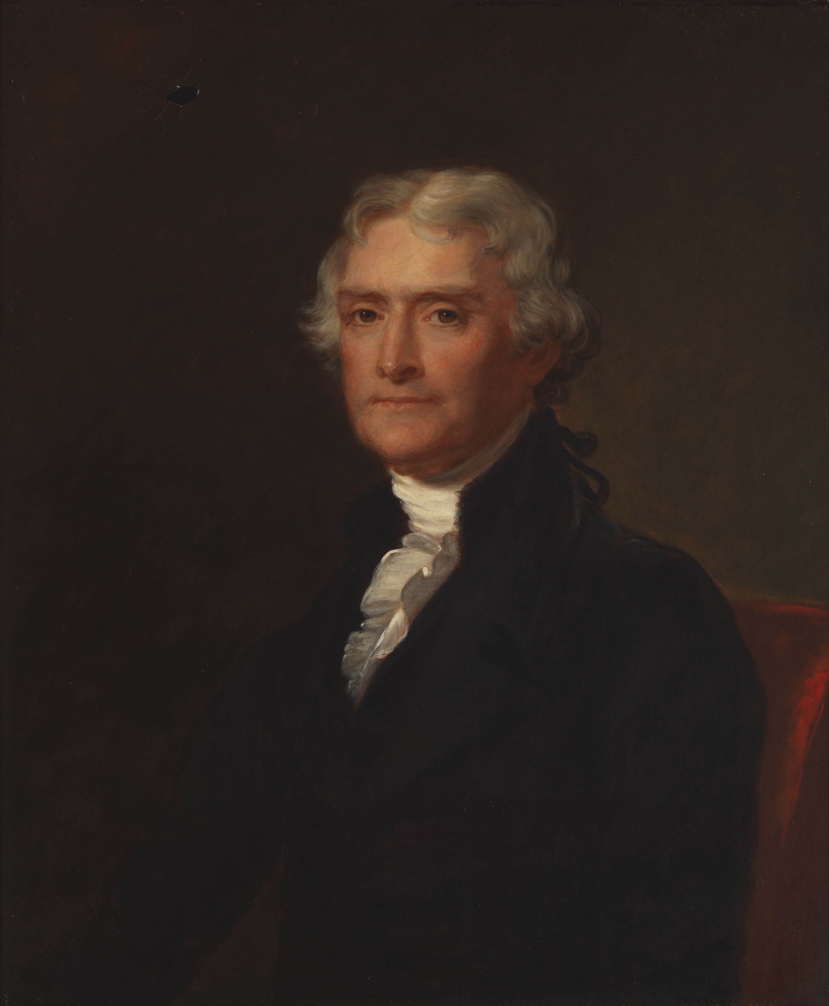 Gilbert Stuart | Portrait of Thomas Jefferson | MutualArt