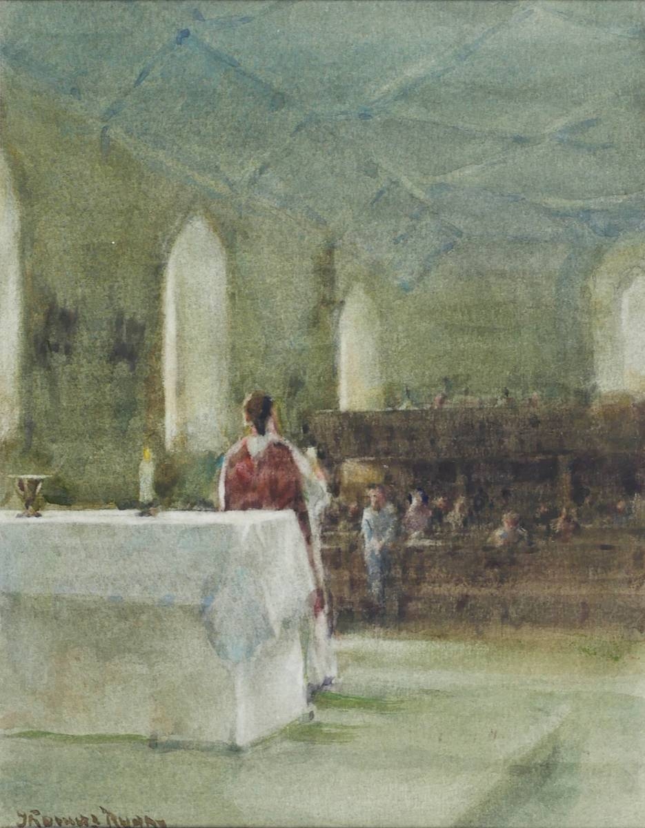 Thomas Ryan | Church Scene | MutualArt