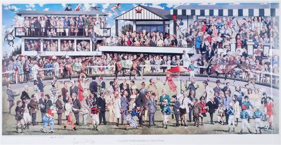 Peter Curling | Classic Performers at the Park [From the Mural] | MutualArt