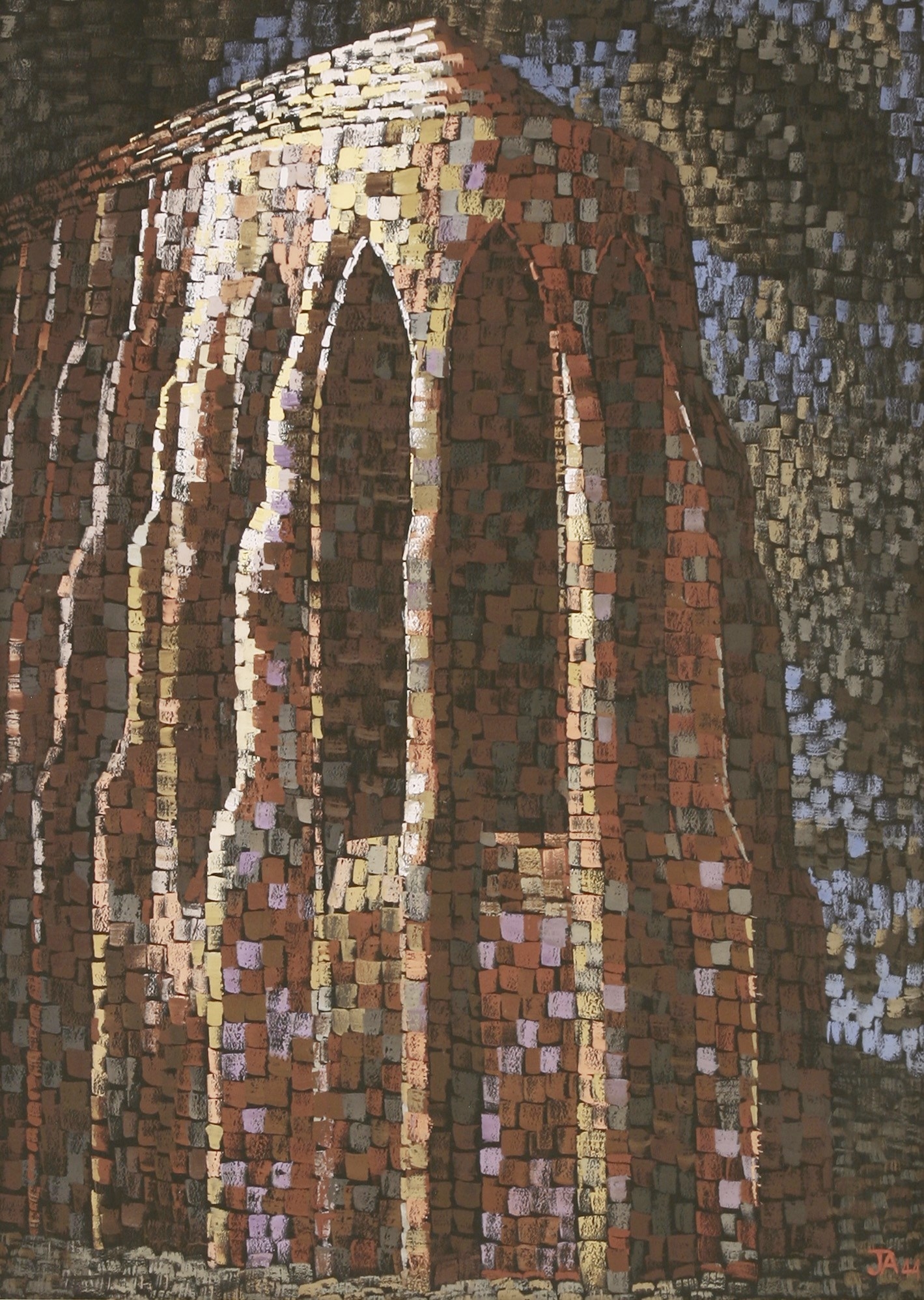 John Rutherford Armstrong | A CHURCH FACADE | MutualArt