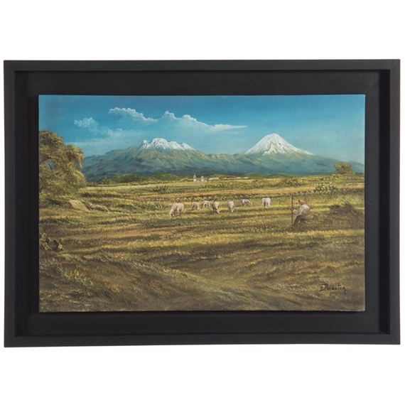 Carlos Pelestor | Vista de los Volcanes | MutualArt
