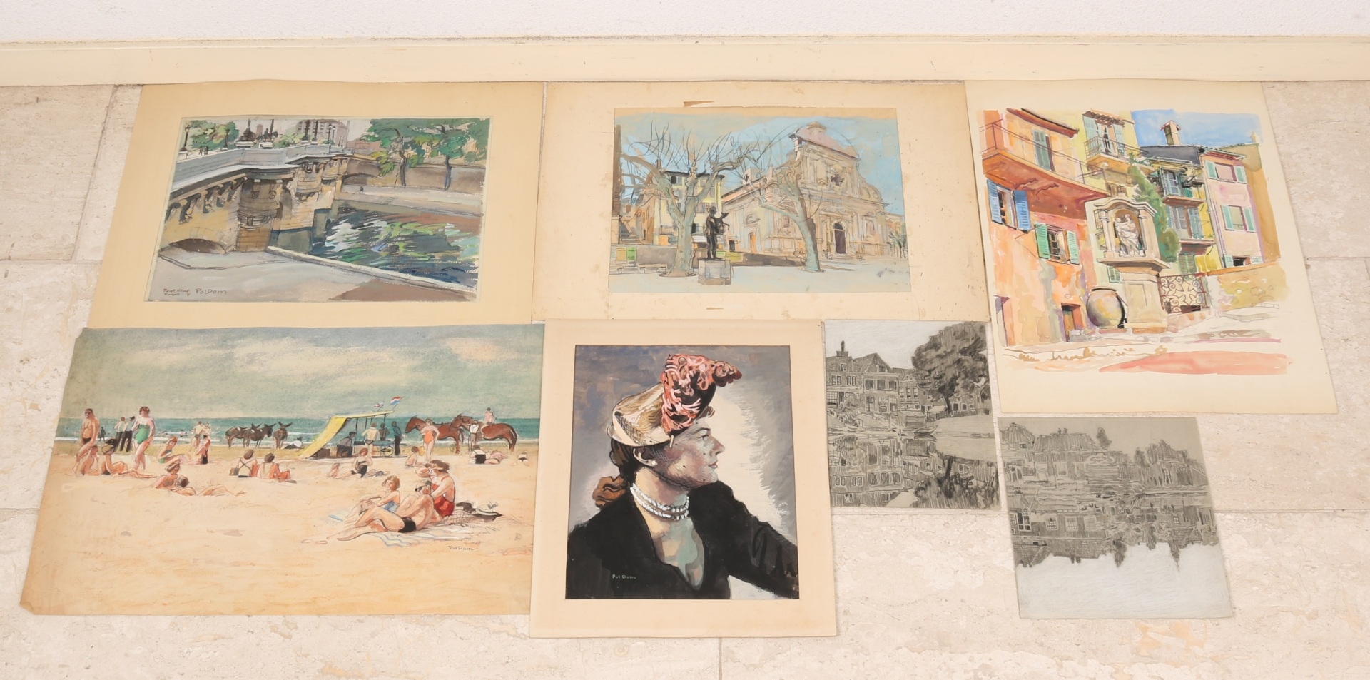 Pol Dom | Lot diverse interessante werken | MutualArt