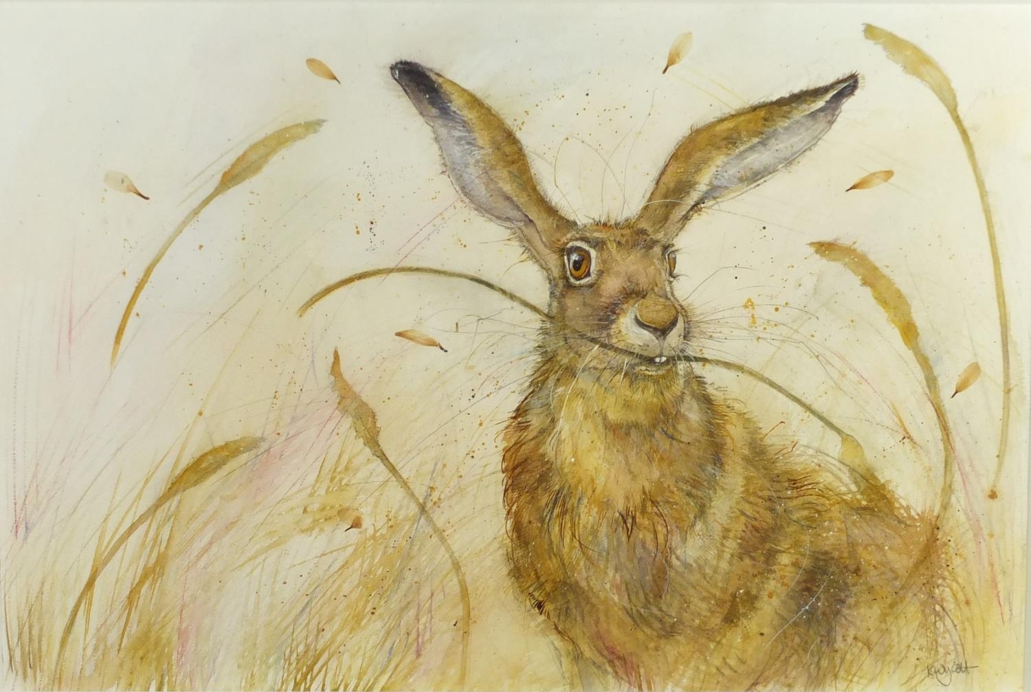 Kate Wyatt | Portrait of a hare | MutualArt