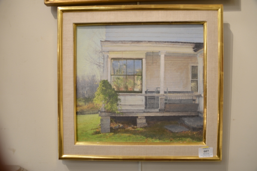 Peter Poskas | Cornwall Farm Porch | MutualArt