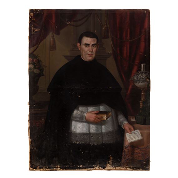 Severio Hernández González | RETRATO DEL OBISPO COVARRUBIAS (1894 ...