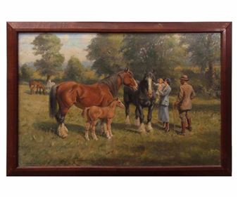 Roland Wheelwright | Joan of Arc Taken Prisoner (1906) | MutualArt