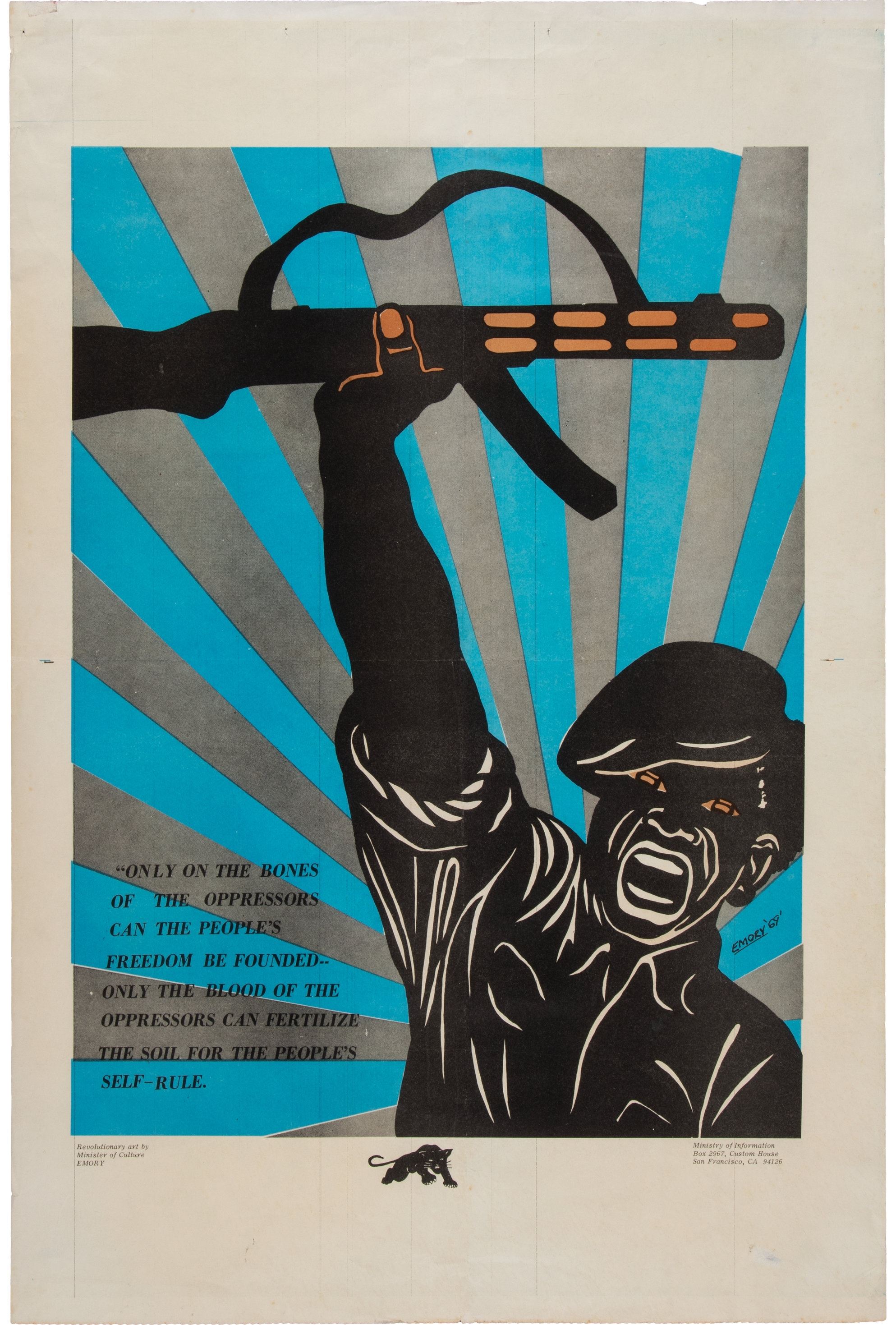 Emory Douglas | Untitled (1969) | MutualArt