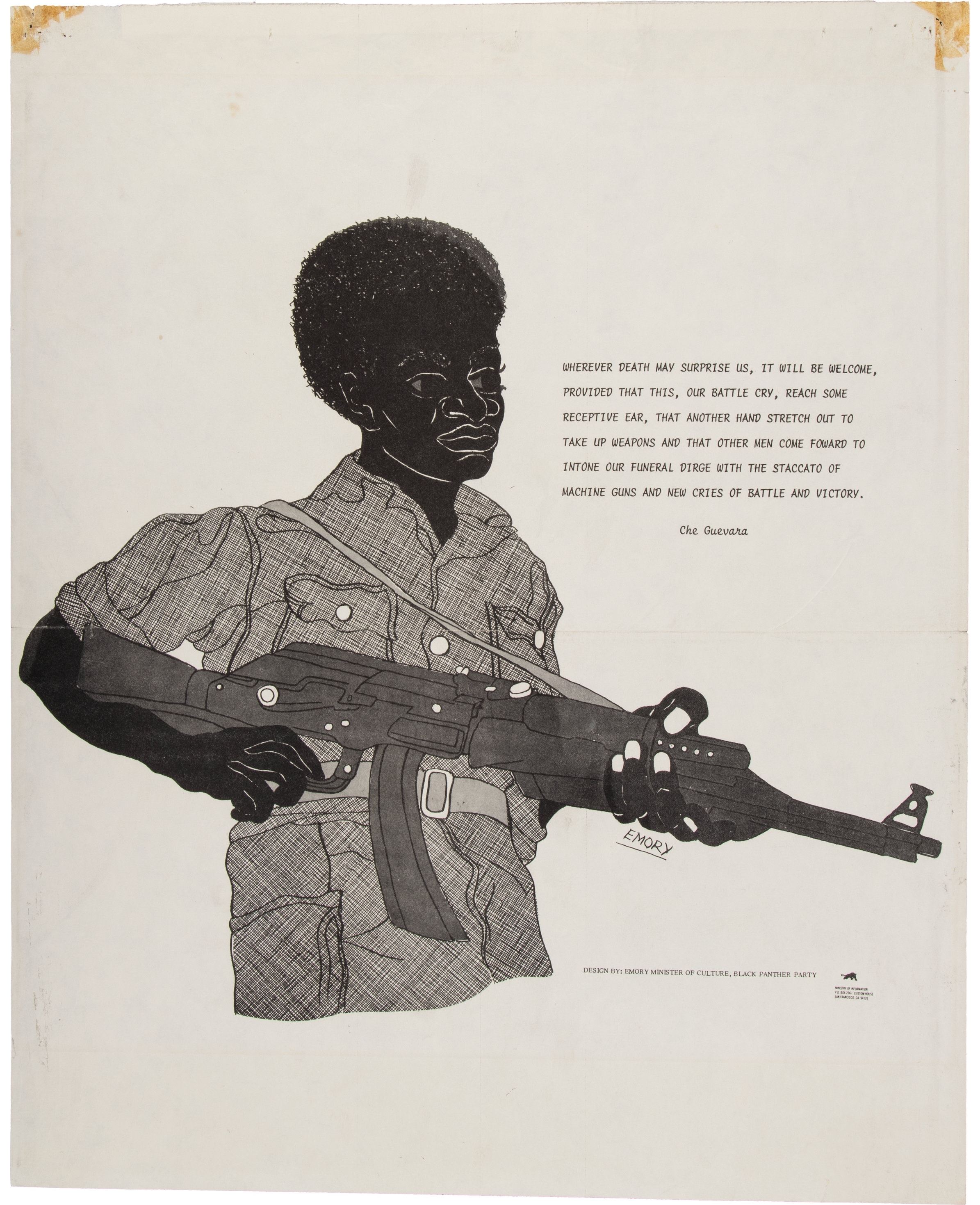 Emory Douglas | Untitled (1969) | MutualArt