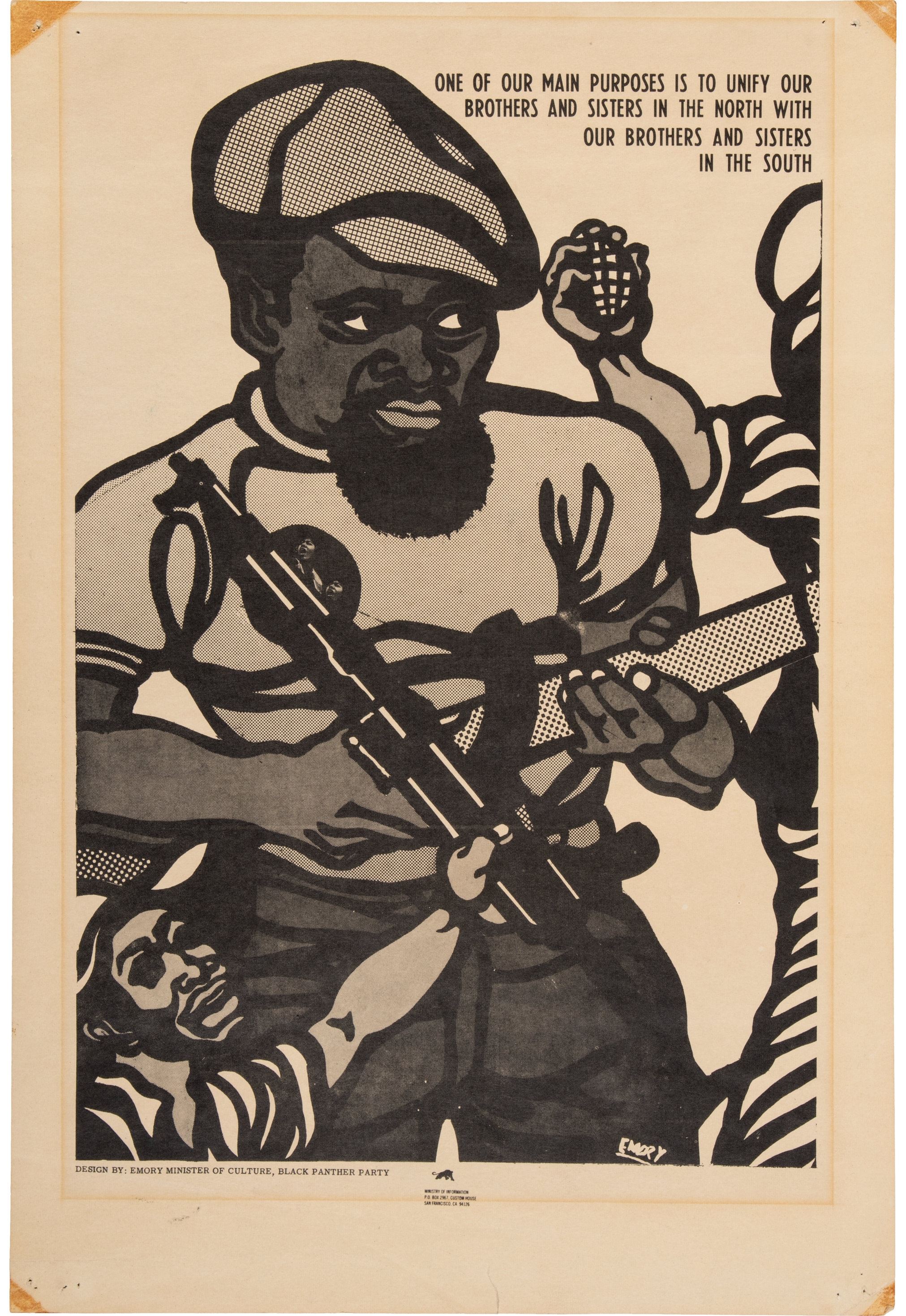Emory Douglas | Untitled (1969) | MutualArt