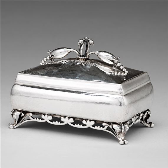 Georg Jensen | silver box | MutualArt