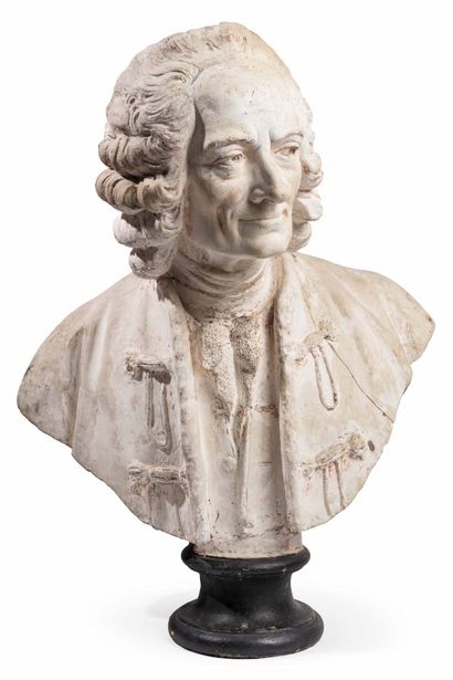 Jean-Antoine Houdon | Portrait de Voltaire | MutualArt