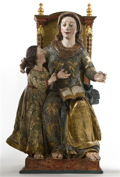 Luisa Roldan | La educación de la Virgen | MutualArt