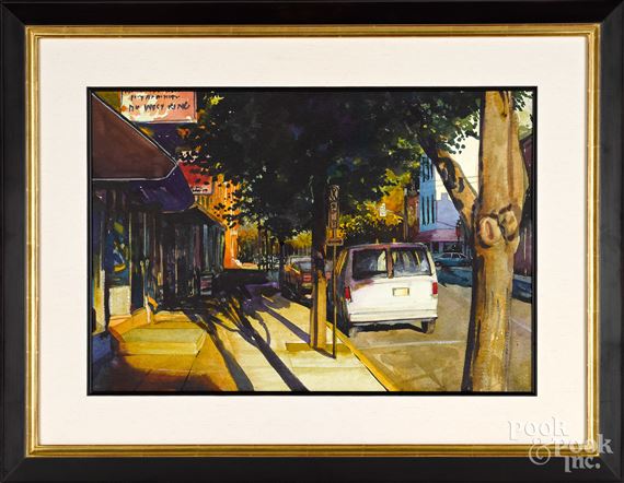 David Brumbach | Pennsylvania Street Scene | MutualArt