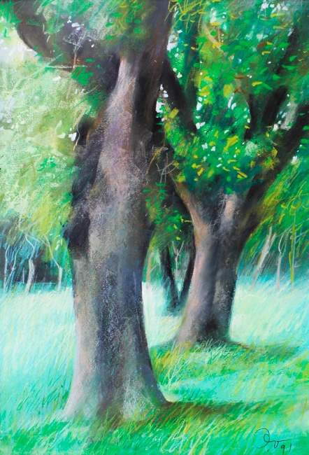 Romulo Olazo | Trees (1991) | MutualArt