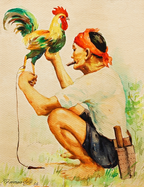 R. Fernandez | Sabongero (1956) | MutualArt