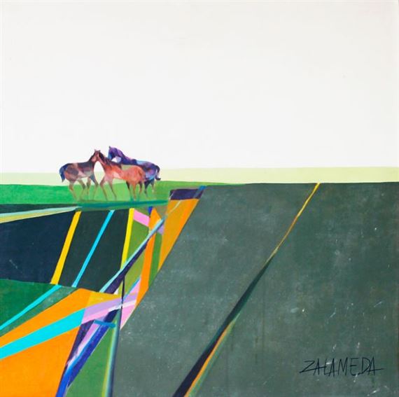 Oscar Zalameda | Horses | MutualArt