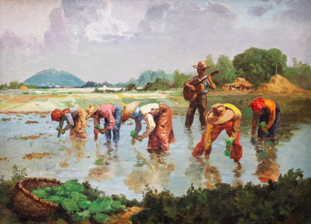 Crispin Villafuerte Lopez | Farmers (1953) | MutualArt