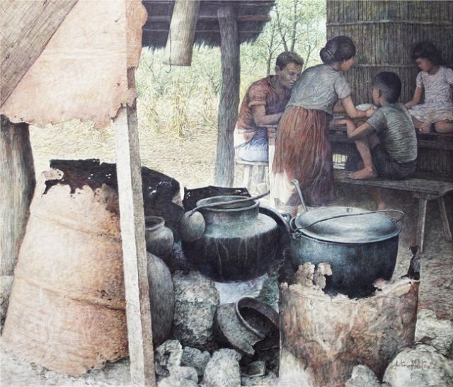 Tony Mahilum | Tanghalian (1971) | MutualArt