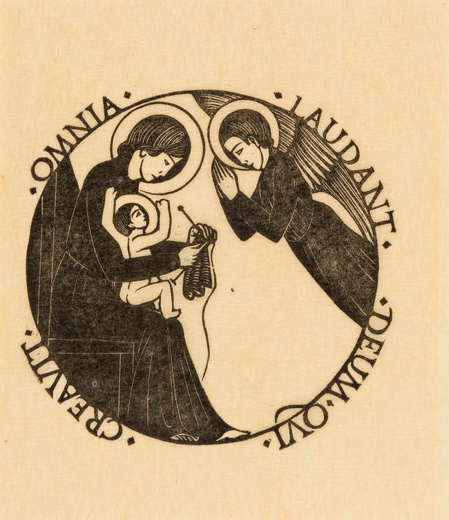Eric Gill | 2 Works: Elizabeth Gill (1924) | MutualArt