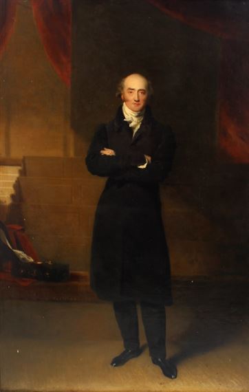 Sir Thomas Lawrence | PORTRAIT OF GEORGE CANNING, MP AND PRIME MINISTER ...