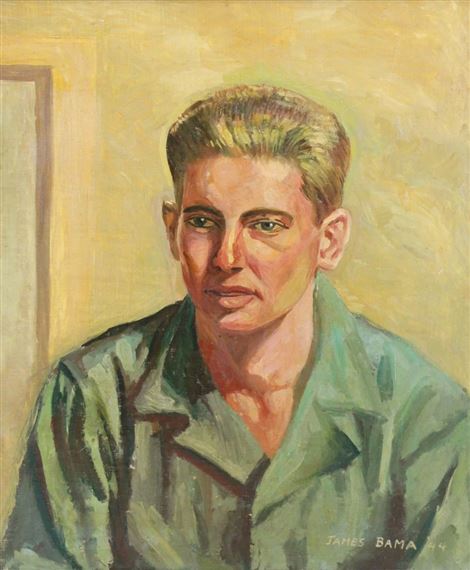 James Bama | Portrait of a Man (1944) | MutualArt