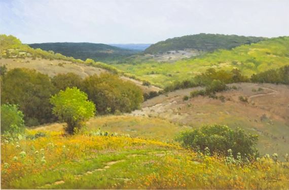 Jerry Ruthven | Hill Country Vista (1986) | MutualArt