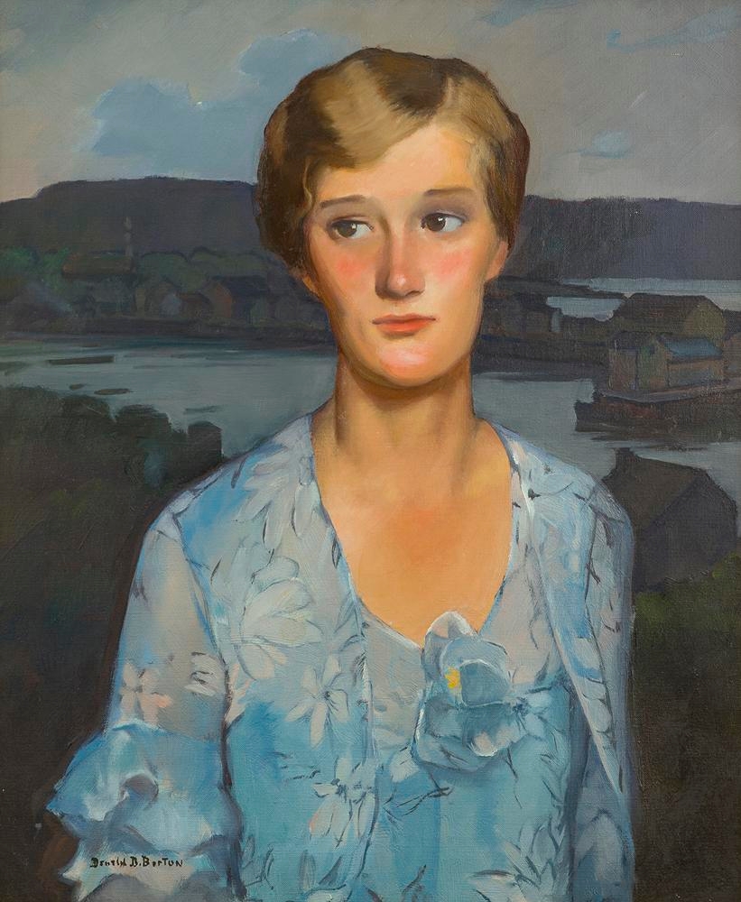 Donald Blagge Barton | Portrait of Ellie Hershey | MutualArt
