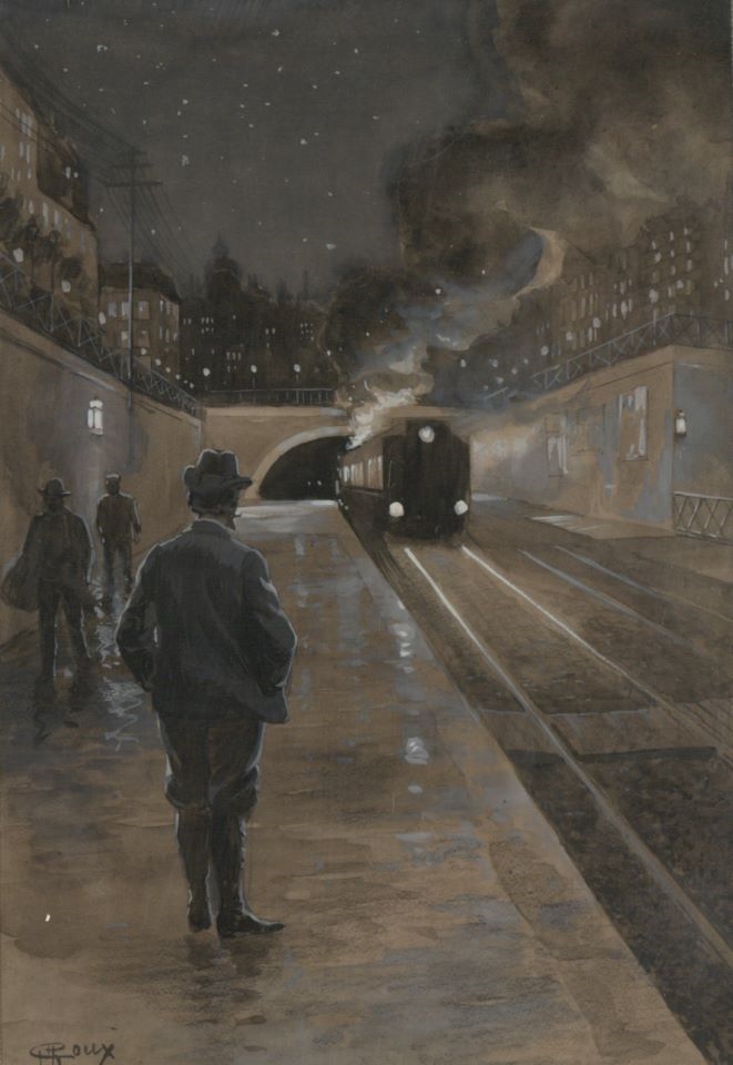 Georges Roux | Le Testament d’un excentrique de Jules Verne (1899 ...