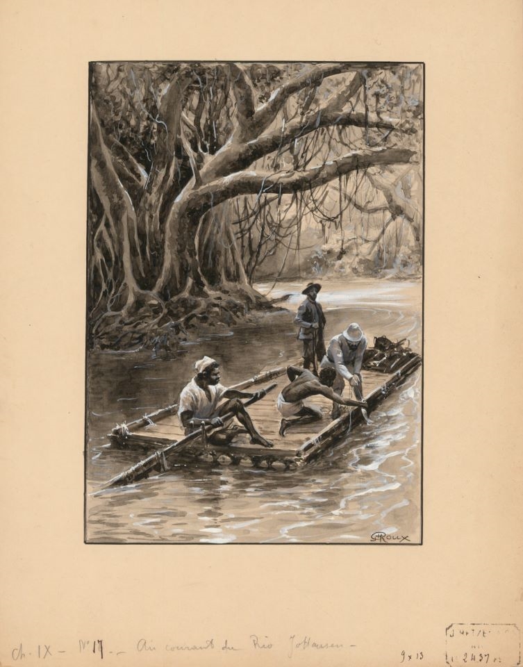 Georges Roux | Le Village aérien de Jules Verne (1901) | MutualArt