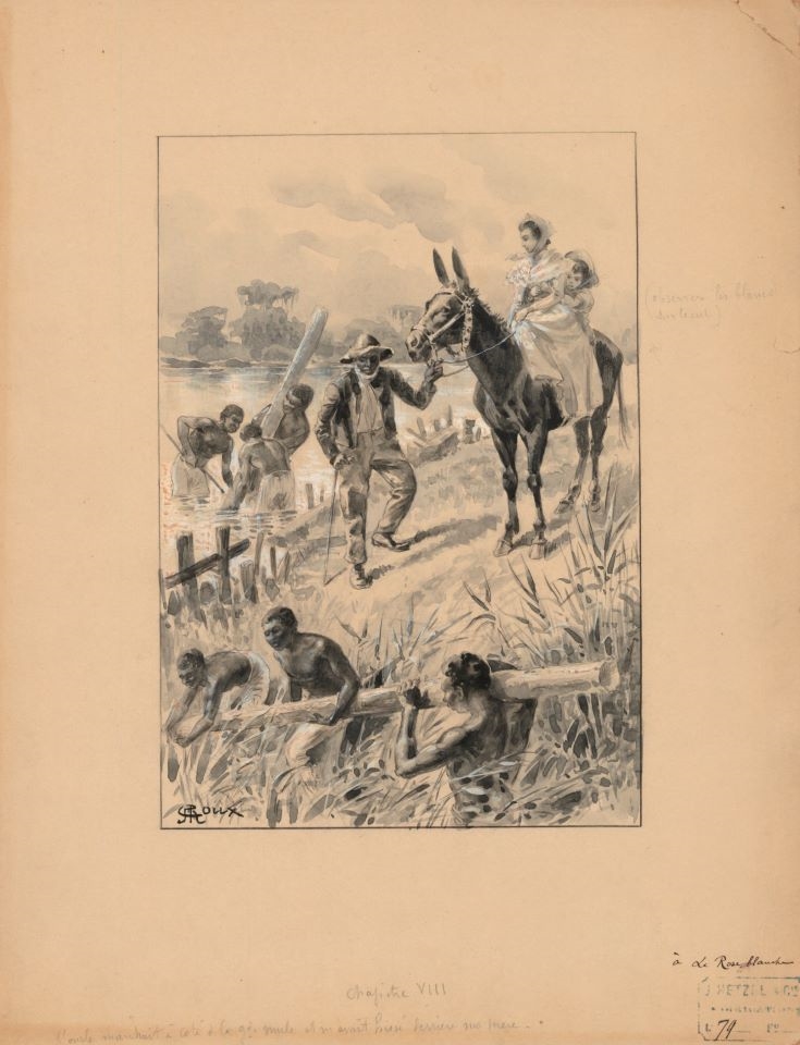 Georges Roux | Le Testament d’un excentrique de Jules Verne (1899 ...