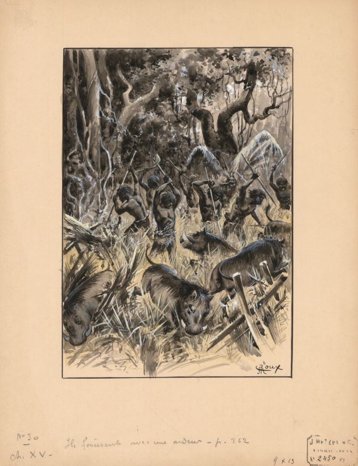 Georges Roux | Le Village aérien de Jules Verne (1901) | MutualArt