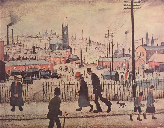 Laurence Stephen Lowry | Station Approach | MutualArt