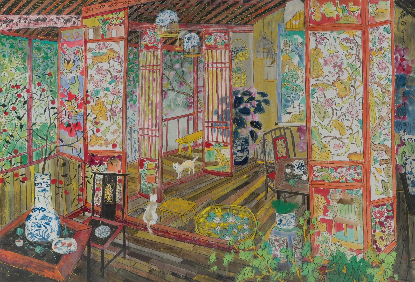 Fang Xiang | Courtyard (1999) | MutualArt