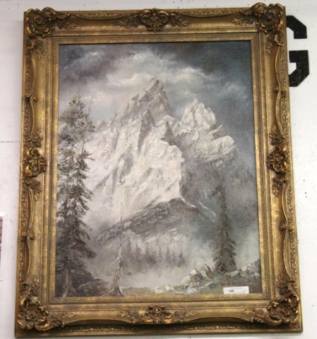 Werner Gisin | The Grand Teton Mountains | MutualArt