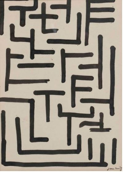 Jean Milo | Composition (1952) | MutualArt