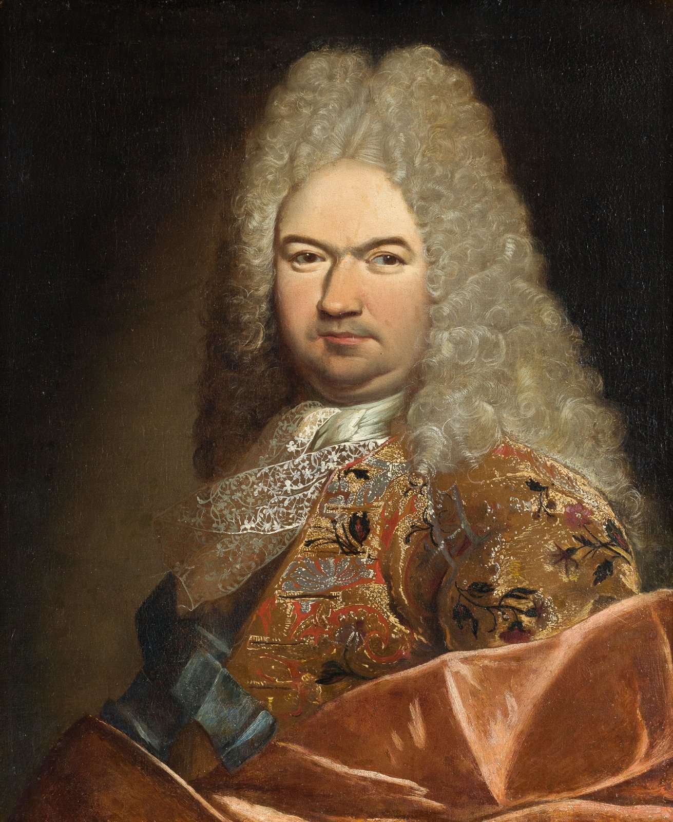 French School, 18th Century | Portrait d'un homme de qualité dans sa ...